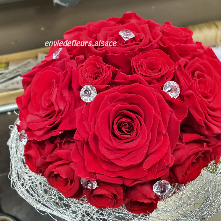 Mariage en rouge - Envie de Fleurs